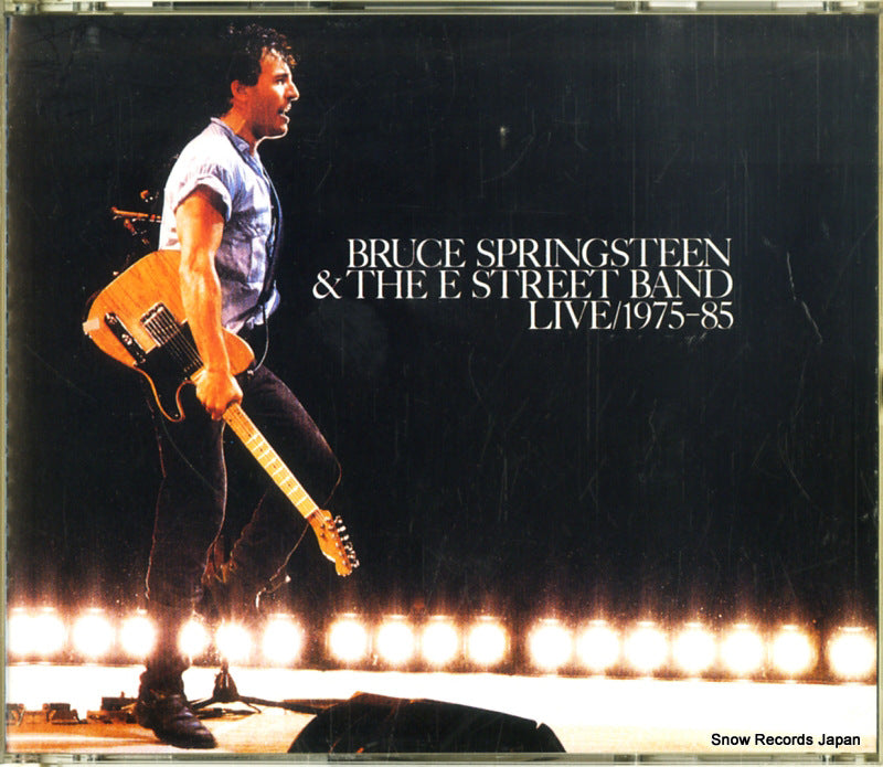 SPRINGSTEEN, BRUCE live 1975-85 75DP700 CD - Snow Records Japan