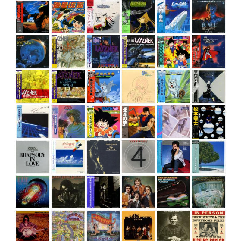 Used Vinyl Records for Sale Online - Snow Records Japan