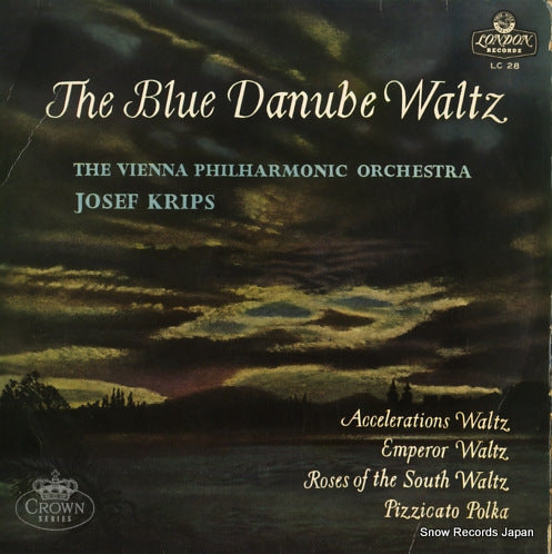 KRIPS, JOSEF the blue danube waltz LC28 Vinyl Records - Snow Records Japan