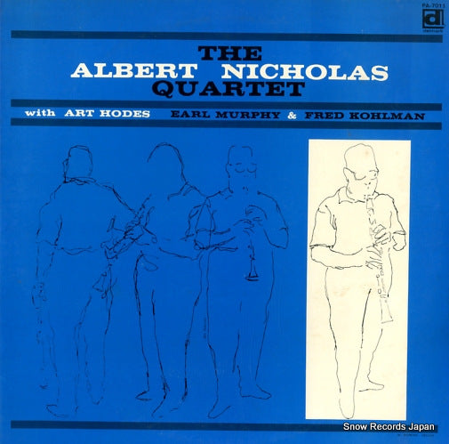 NICHOLAS, ALBERT the albert nicholas quartet PA-7011 Vinyl Records ...