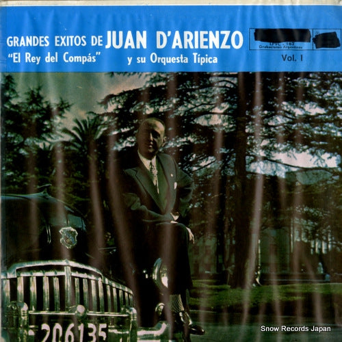 D'ARIENZO, JUAN grandes exitos de juan d'arienzo vol.1 LPVC-162 Vinyl ...