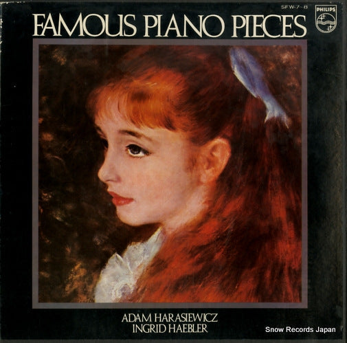 HARASIEWICZ, ADAM / INGRID HAEBLER famous piano pieces SFW-7 Vinyl ...